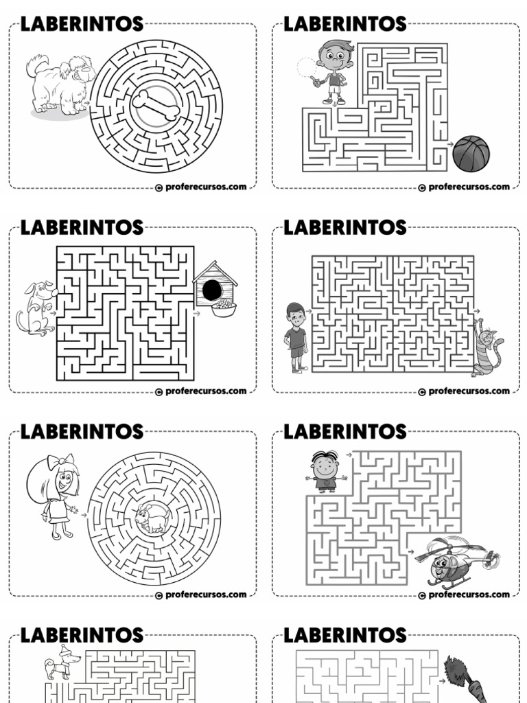 Laberintos en PDF | PDF