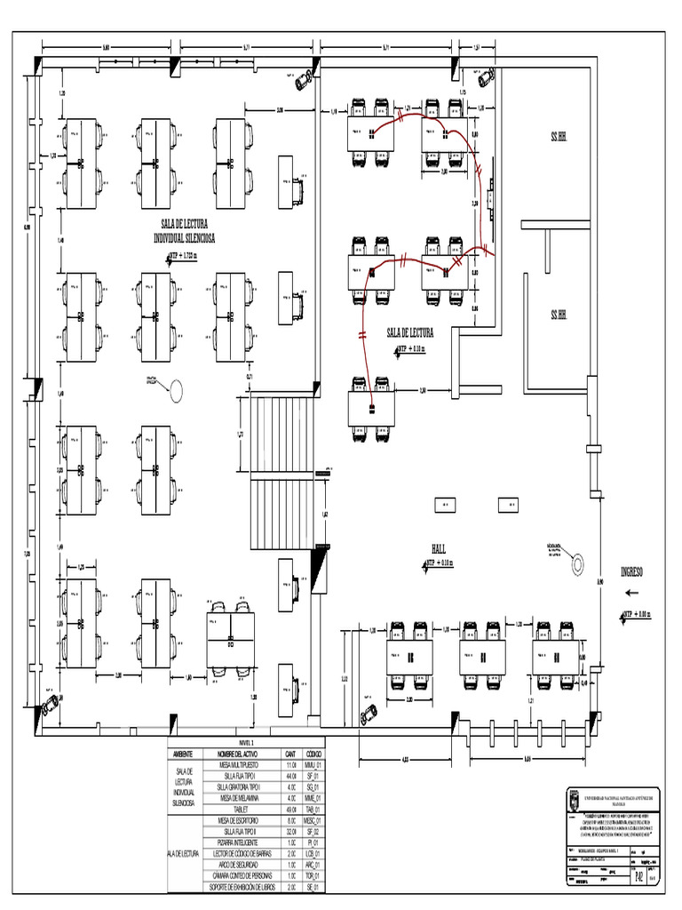 Plano BC Nivel 01 | PDF