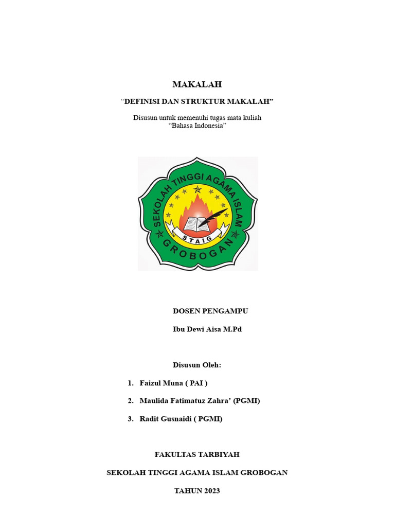 Makalah B Indo | PDF | Karier & Perkembangan | Kajian Bahasa Asing