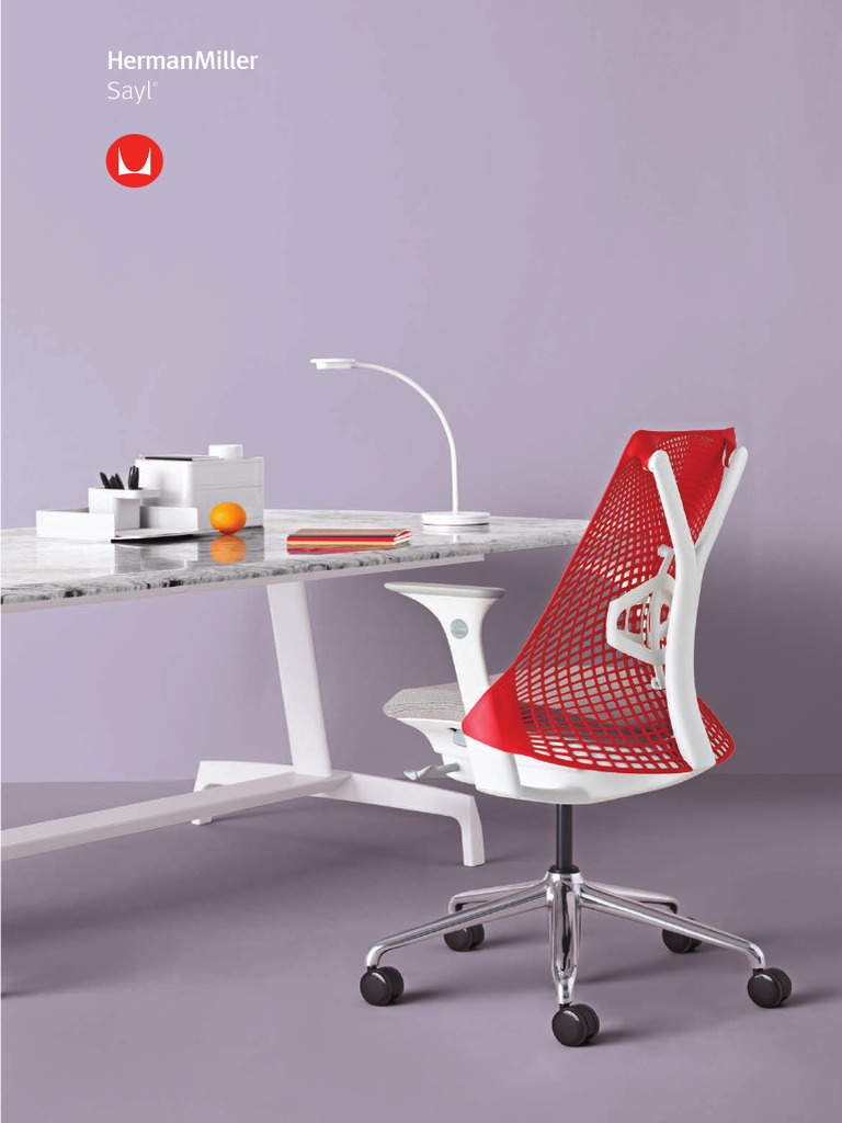 Herman Miller Sayl Brochure | PDF | Chair | Manufactured Goods