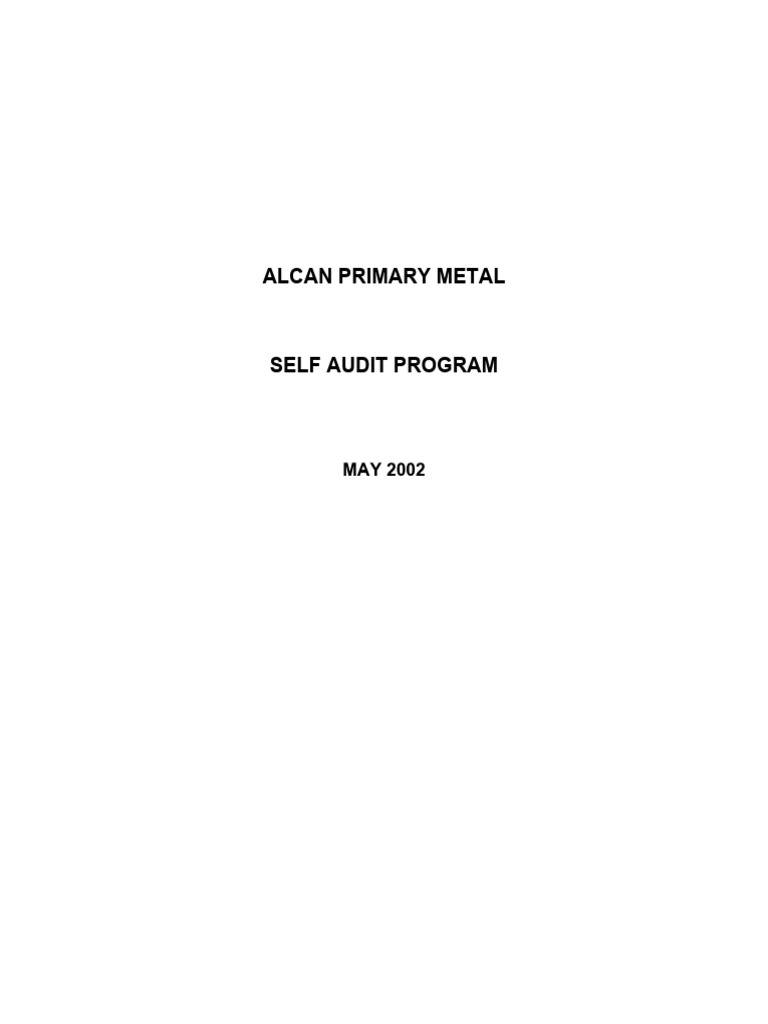 Self Auditing Program | PDF | Accounts Payable | Cheque