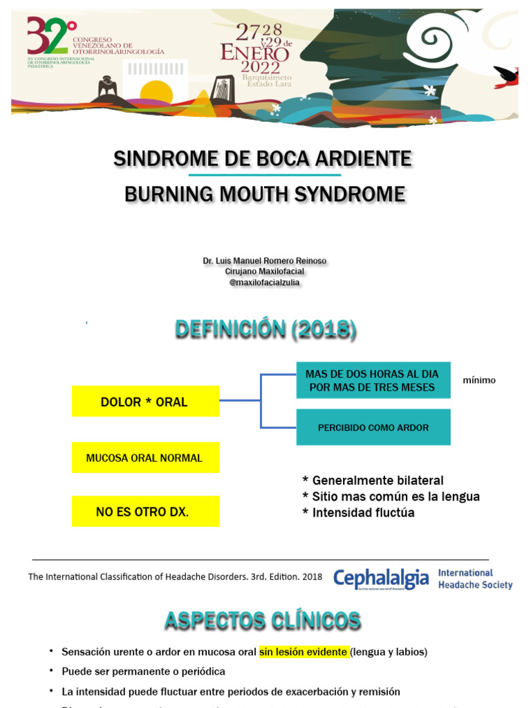 Sindrome Boca Ardiente | Descargar gratis PDF | Enfermedades y ...