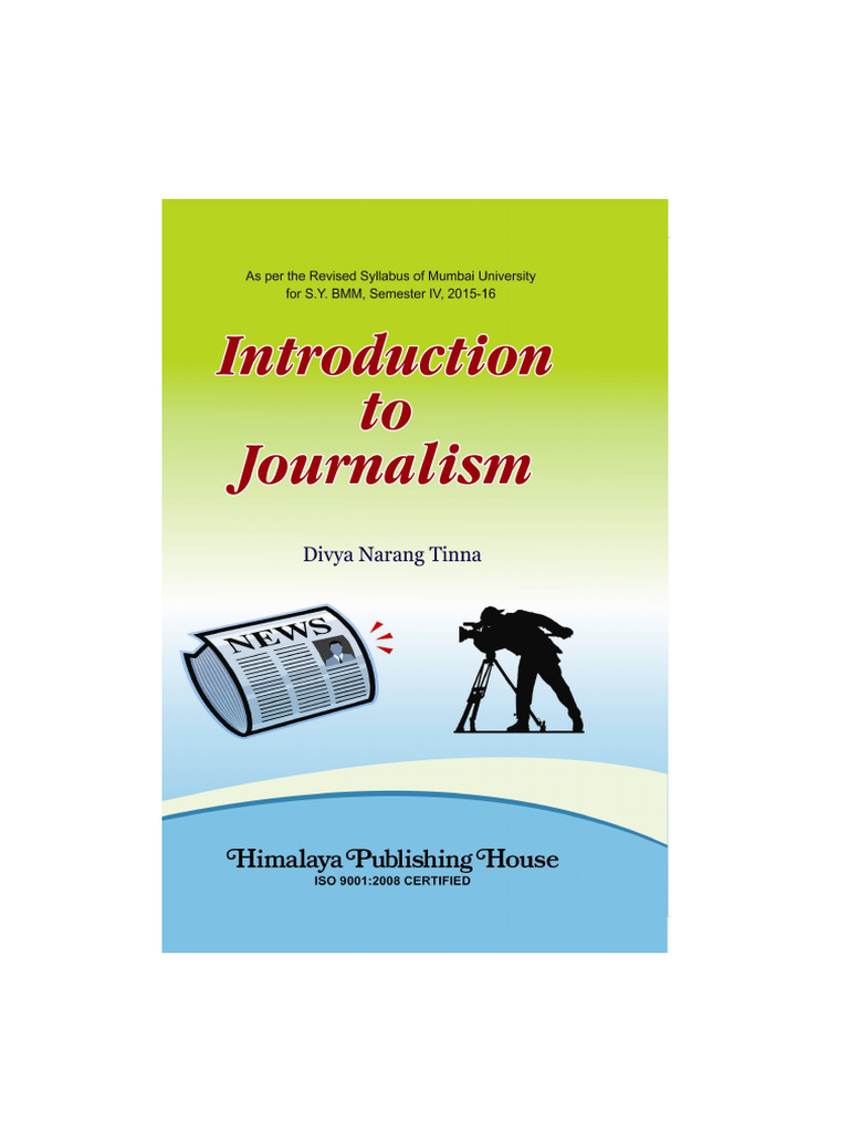 Intro To Journalism | PDF | Printing | Cuneiform