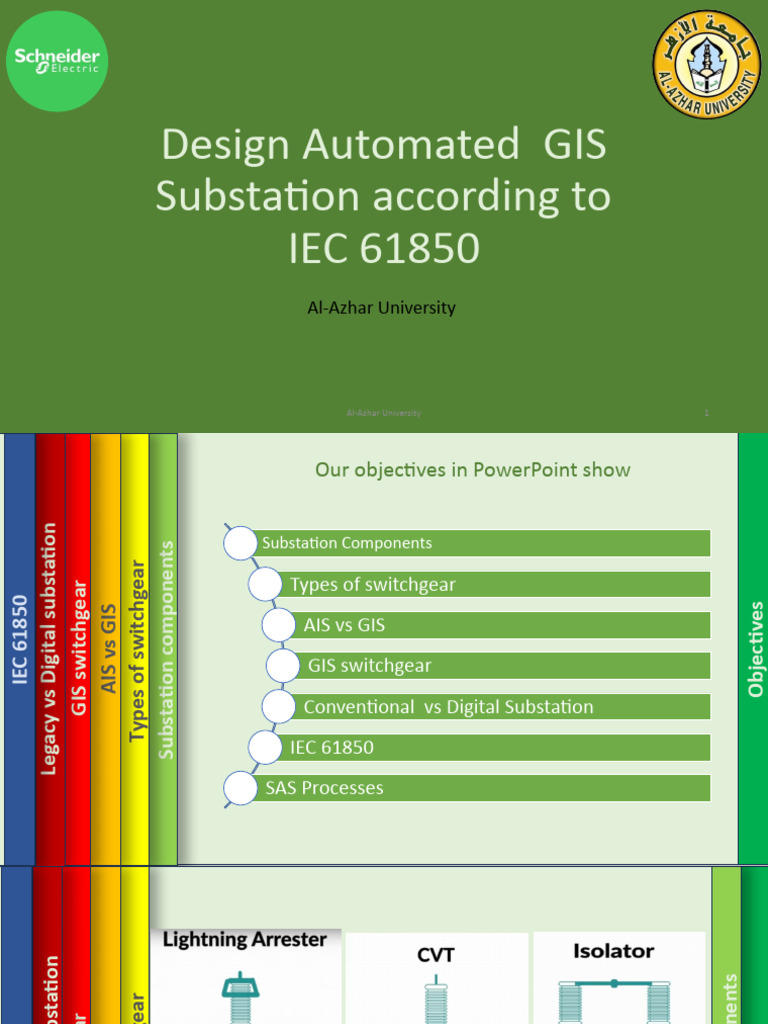 IEC 61850 GIS Substation Design Guide | PDF