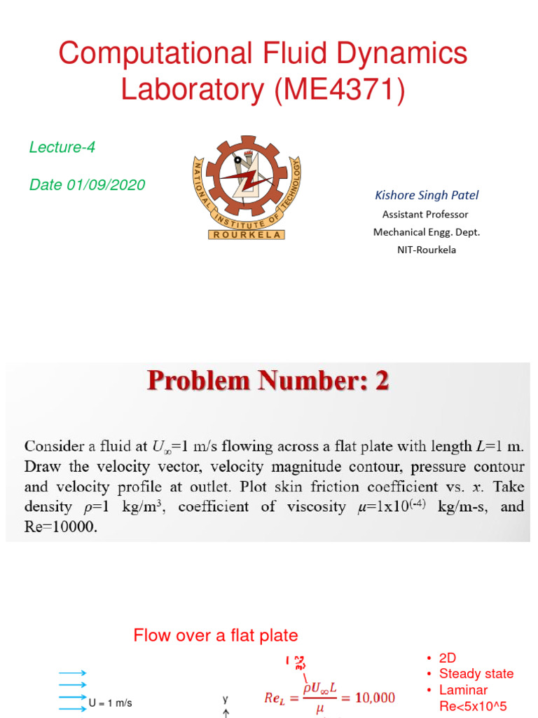 Class Slides CFDL Problem 2 | PDF