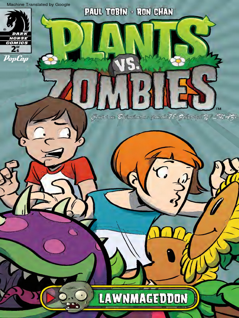 PVZ Lawnmageddon Comic Book | PDF | Libros para adolescentes