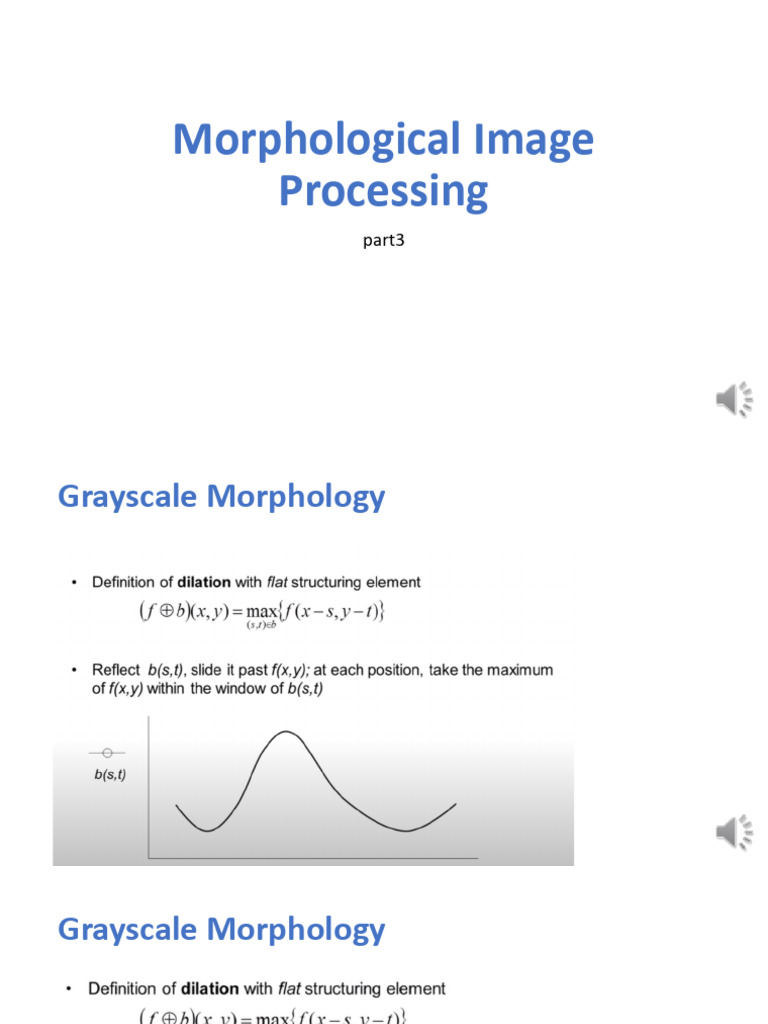 Morphological Image Processing - Part3 | PDF | Technology & Engineering