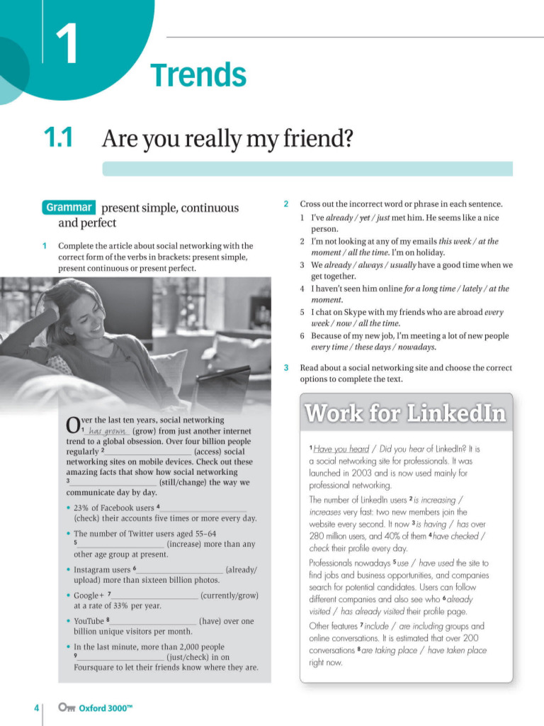 Unit 1 - Workbook | PDF