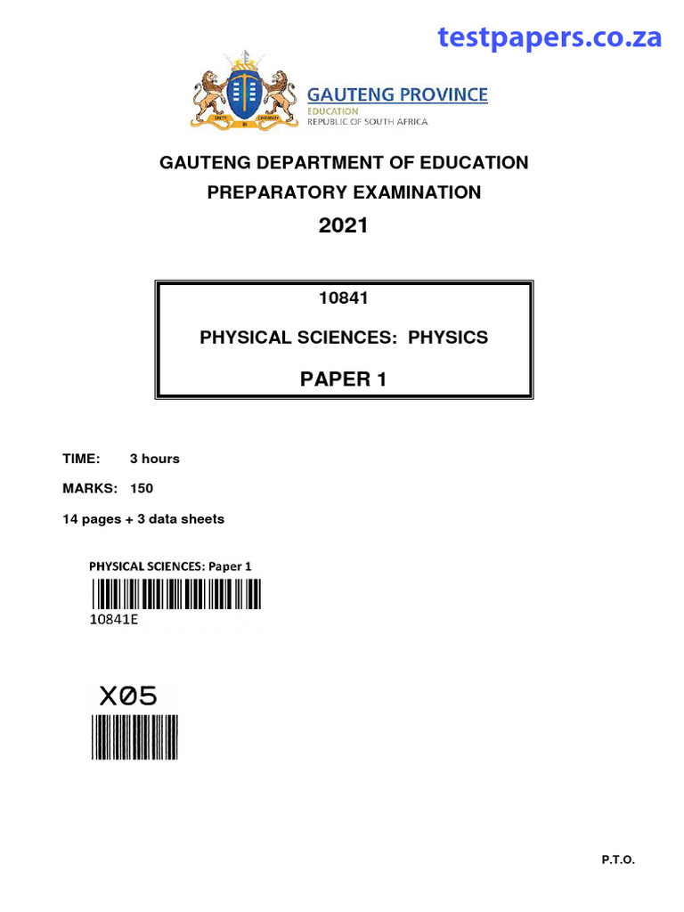 Physics Exam Prep 2021 | PDF | Photoelectric Effect | Force