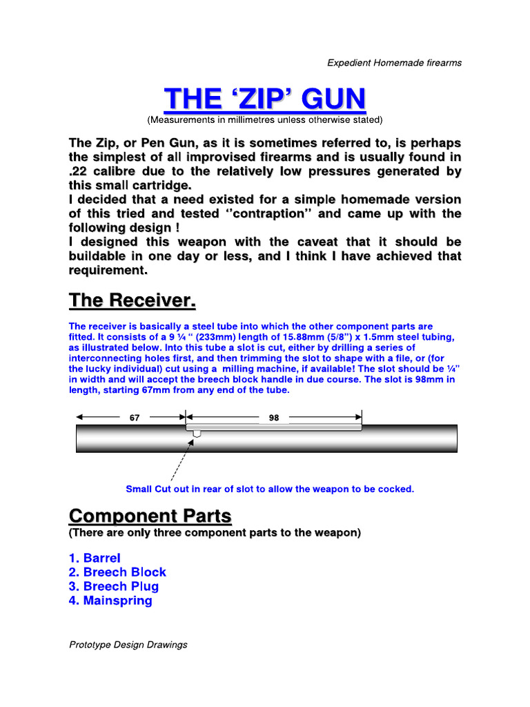 Zip Gun | PDF