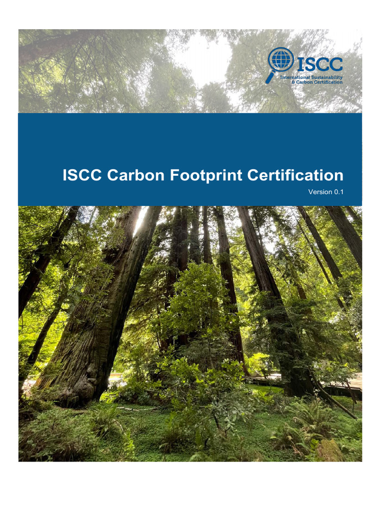 DRAFT ISCC Carbon Footprint - Incl CCS - v0.1 - 230504 | PDF | Business ...