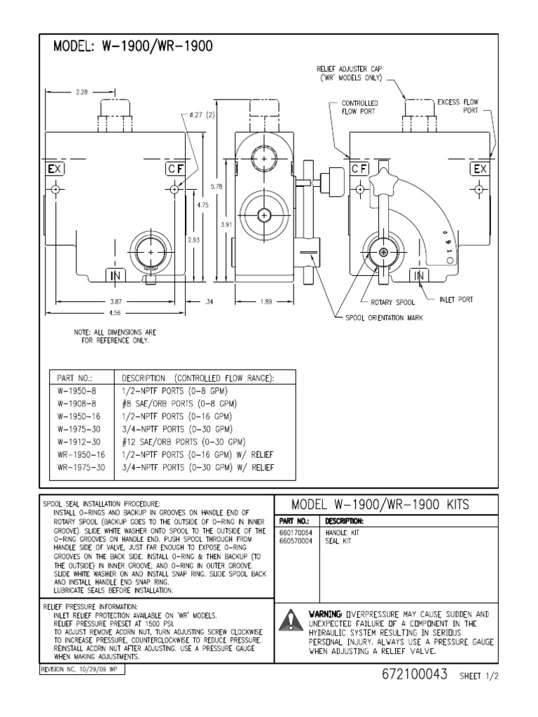 Wolverine Adj Flow Control Circuit | PDF