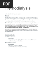 Nephrology Equipment List | PDF | Hemodialysis | Clinical Medicine