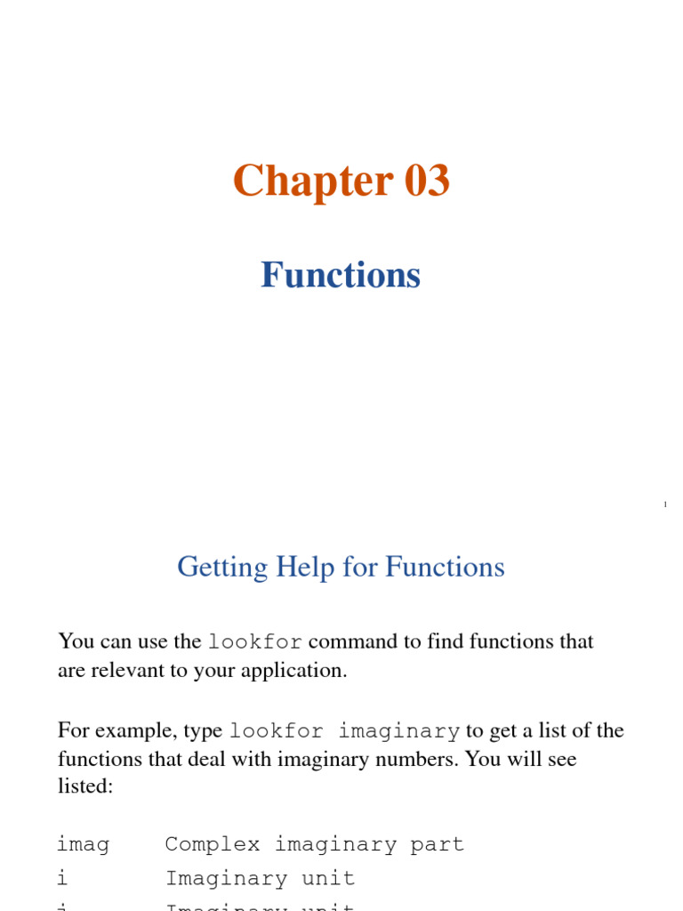 Chapter 3 Pdf Trigonometric Functions Parameter Computer Programming 