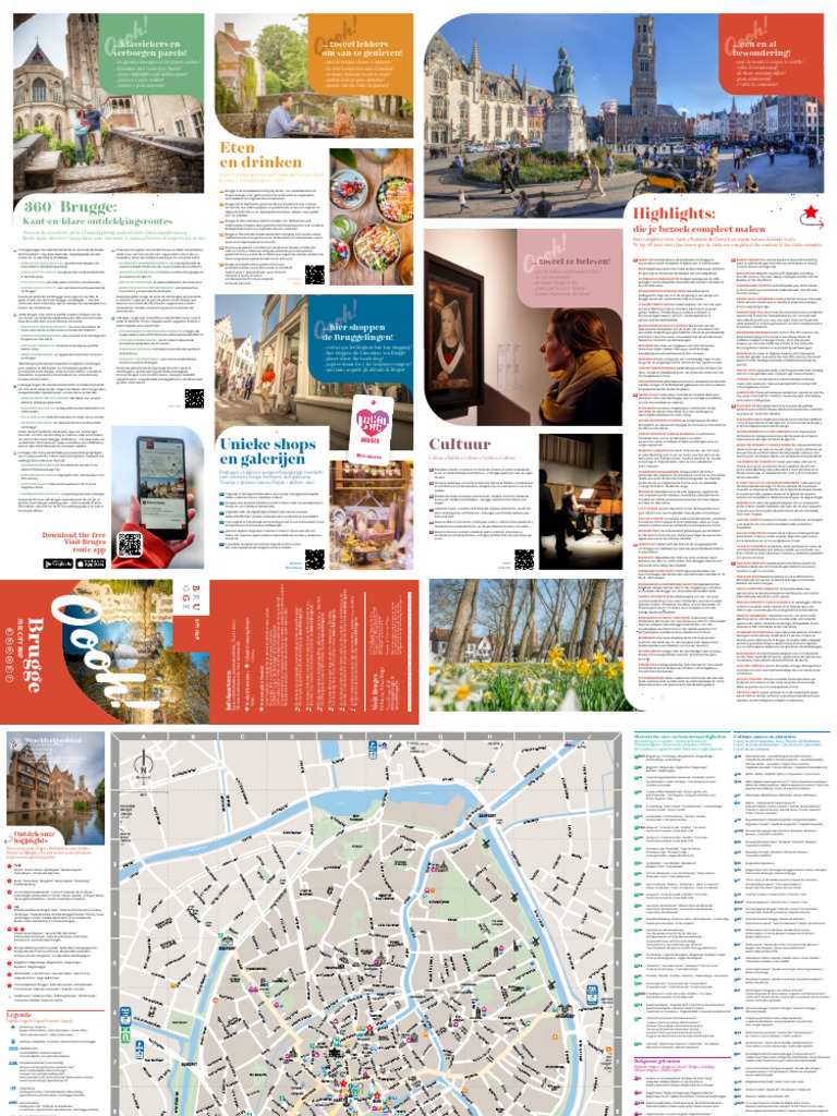 Stadsplan Brugge 2023 WEB 0 | PDF