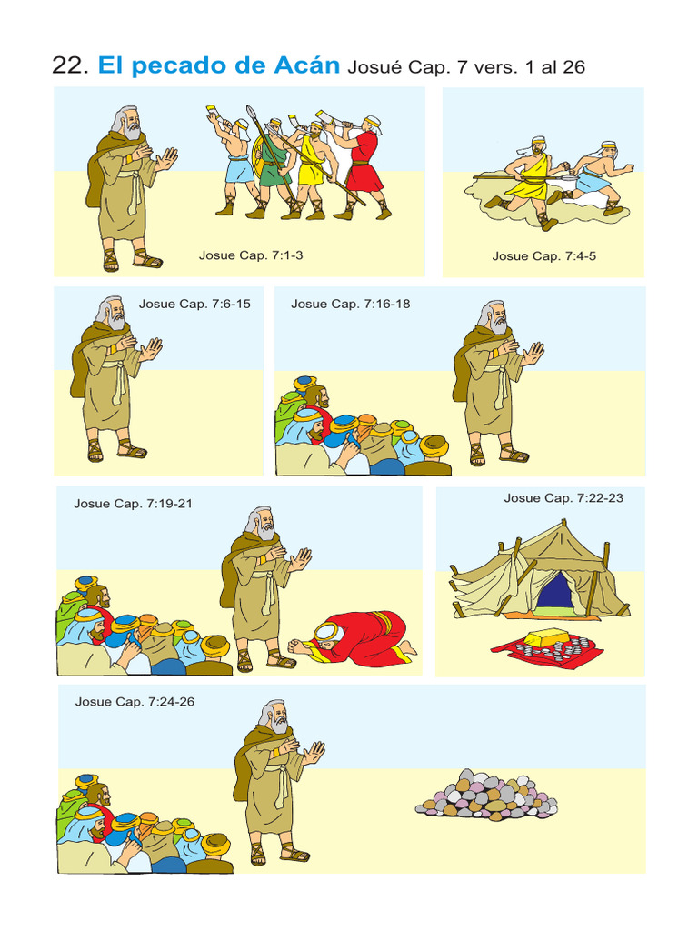 22 El Pecado de Acan | PDF