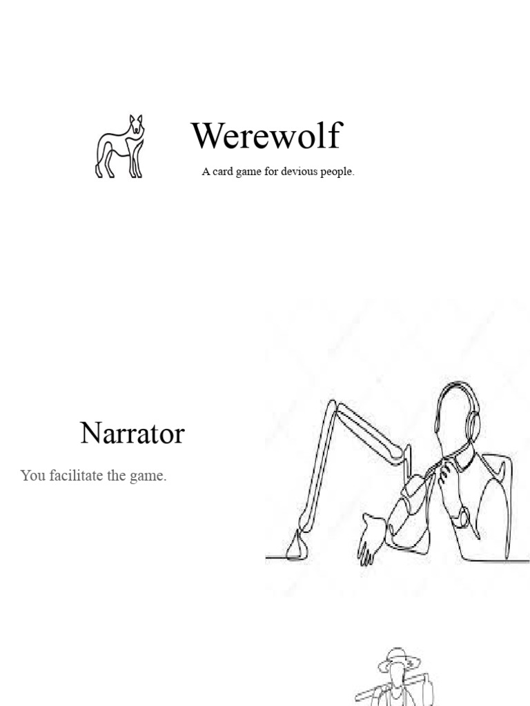 Werewolf Cards | PDF | Werewolves
