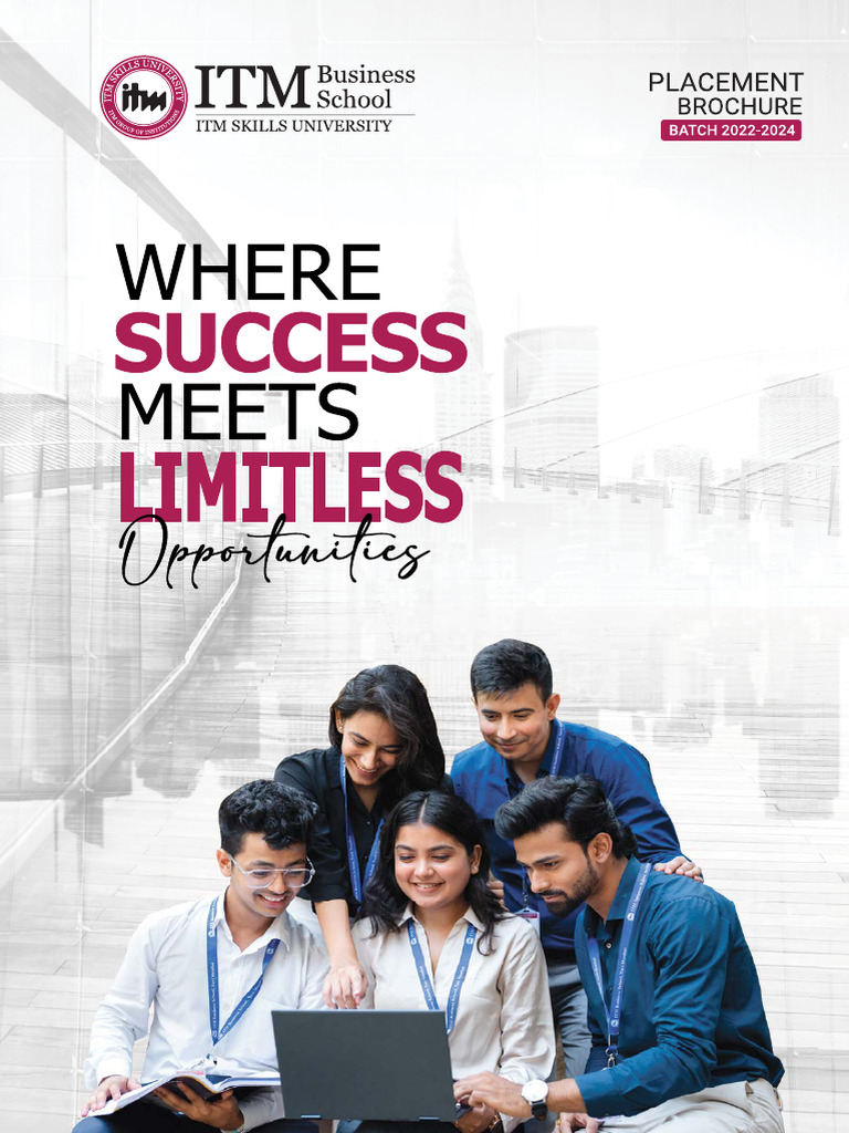 ITM Business School Placement Brochure 2022-24 | PDF