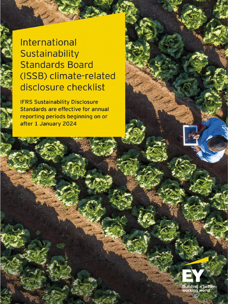 ISSB Climate Disclosure Checklist | PDF | Finance & Money Management ...