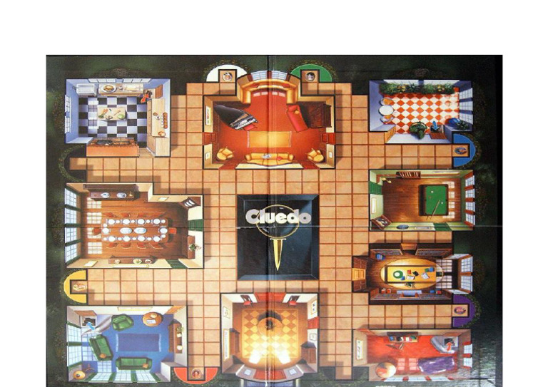 Tablero Cluedo | PDF