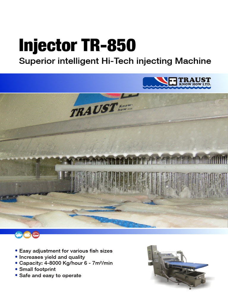 Injector TR-850-120514 | PDF | Equipment | Manufactured Goods