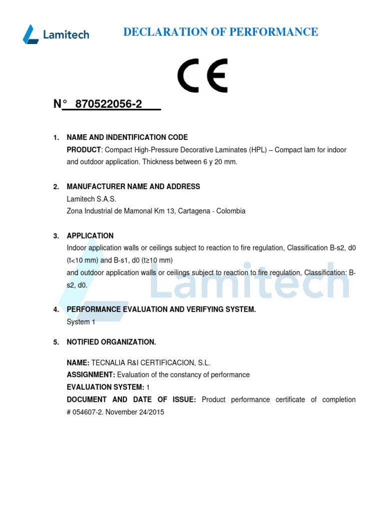 50 Performance Ce Lamitech 2023 | PDF
