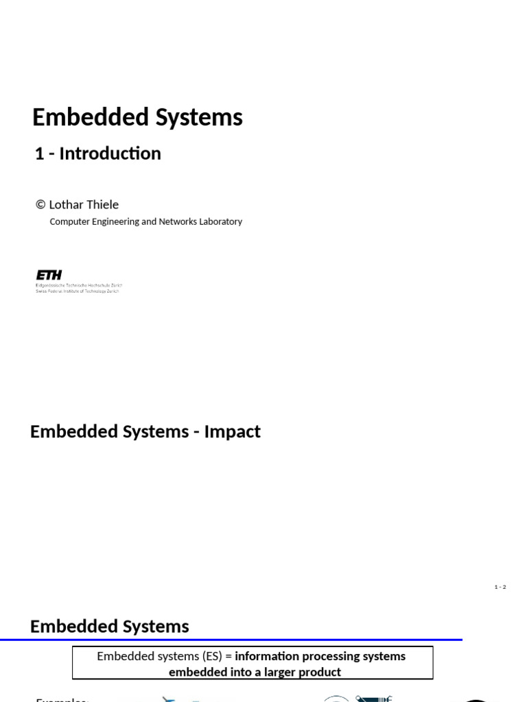 1 Introduction | PDF | System On A Chip | Embedded System