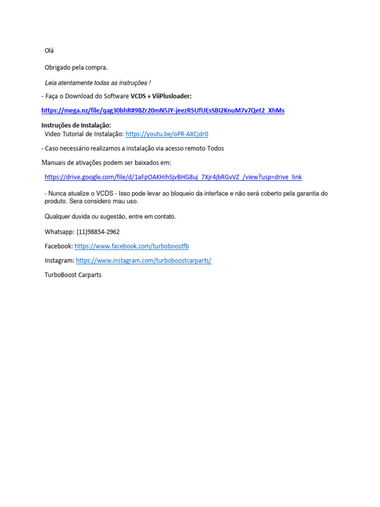 Informa Es VCDS Hex-V2 Atualizado | PDF