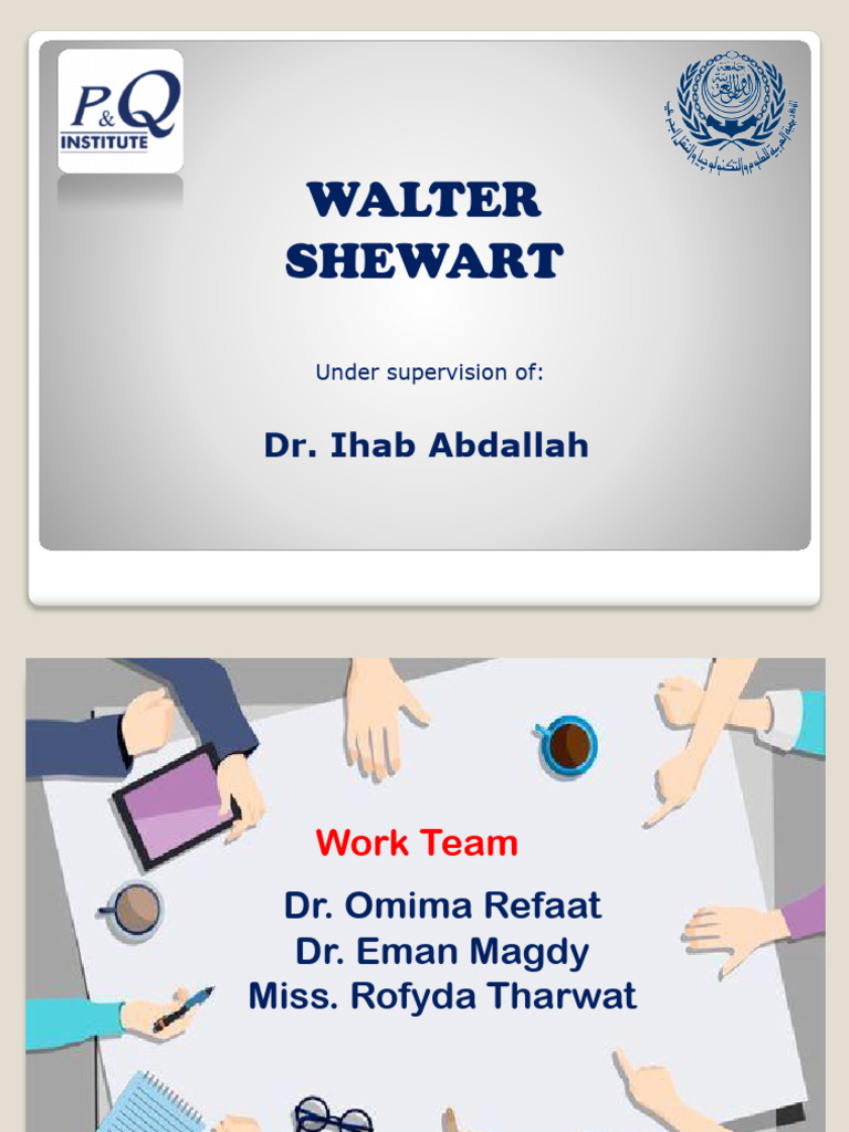Walter Shewart | PDF