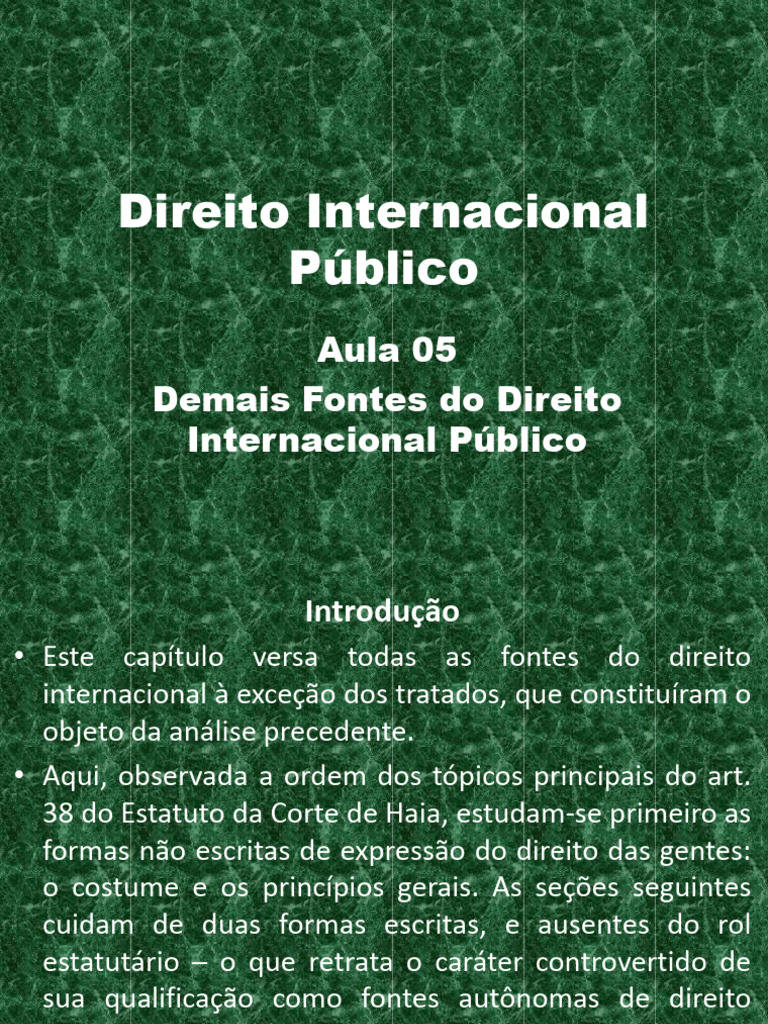 Direito-Internacional (Conceitos Gerais) | PDF | Direito Internacional | Tratado