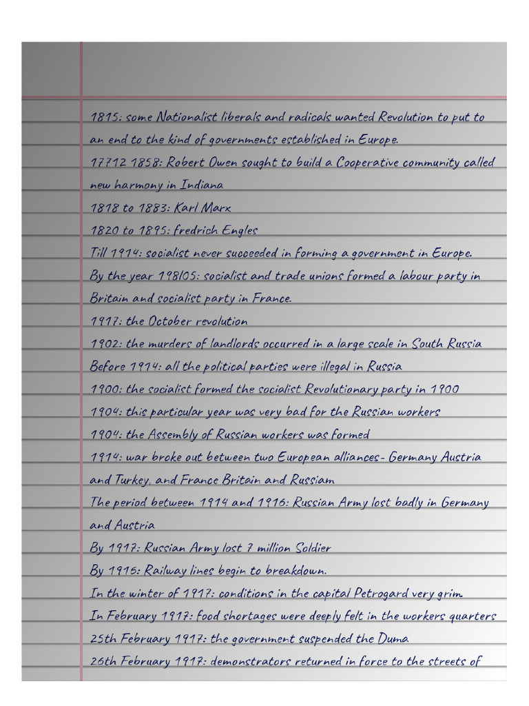 Important Dates of ch2 History | PDF
