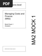 Fa2 Mock Exam 2 | PDF | Debits And Credits | Banks