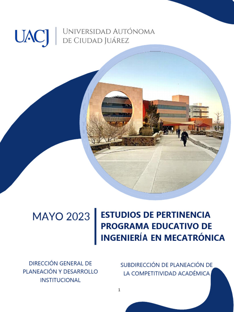 Estudio de Pertinencia y Factibilidad Ingenieria Mecatronica | PDF