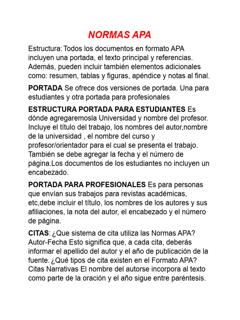 Normas Apa 2 | PDF