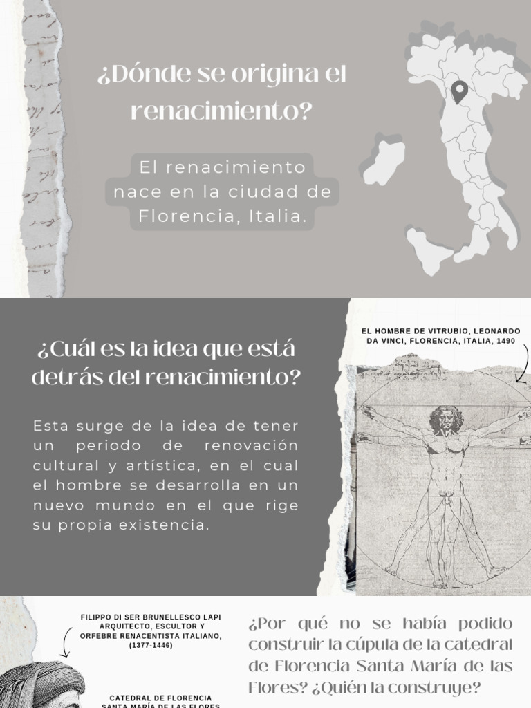 Orígenes y características del Renacimiento | PDF | Arte