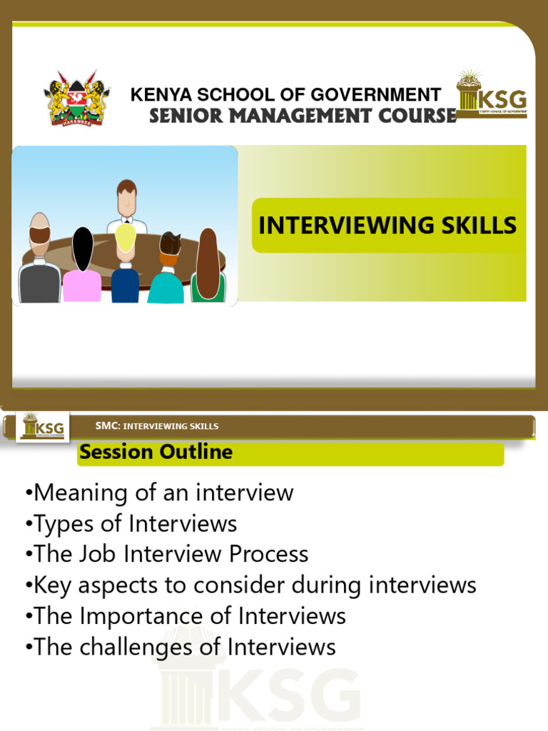 303 - Unit 4 Interviewing Skills | PDF | Job Interview | Interview