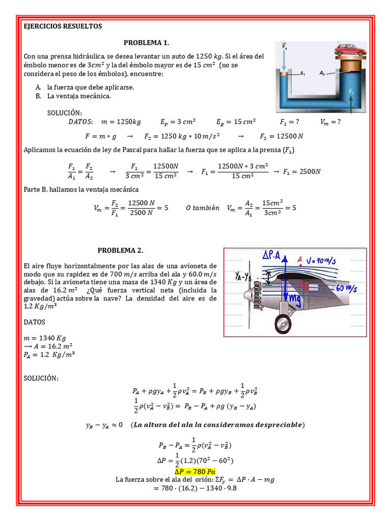 Ejercicios Resueltos Momento I - Calor y Ondas 2023 I | PDF