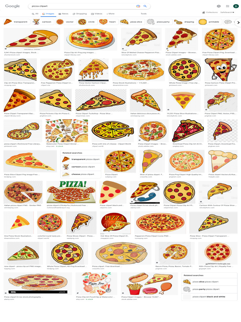 Pizza Clipart Collection | PDF