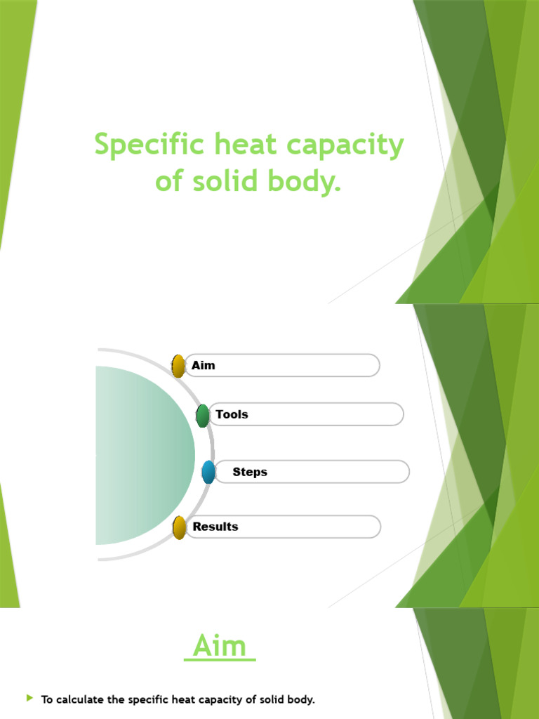 Specific Heat Capacity of Solid Body | PDF | Thermal Expansion | Heat