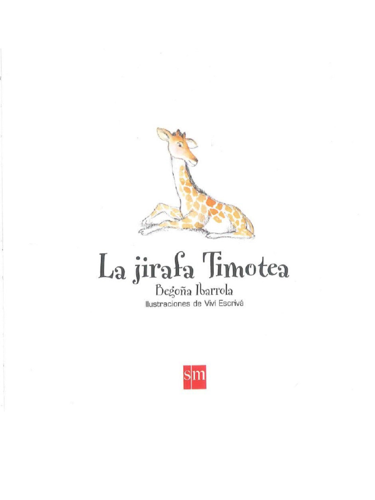 Jirafa Timotea Imprimir | PDF