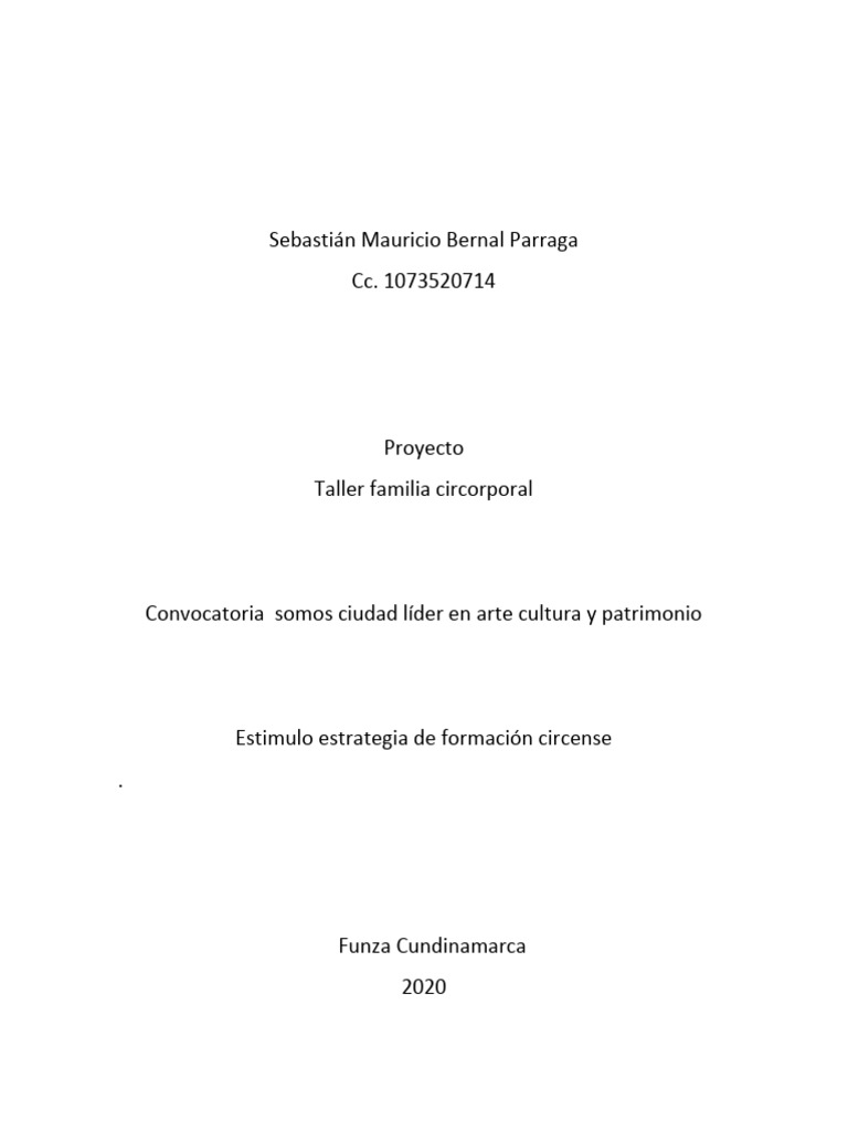 Sebastián Mauricio Bernal Parraga | PDF