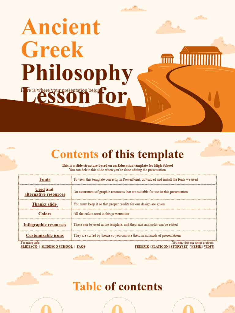 Ancient Greek Philosophy Slides | PDF | Planets | Planets In Astrology