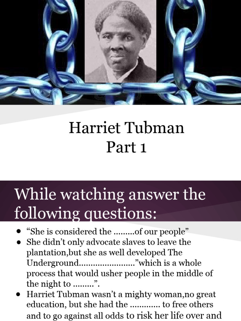 Harriet Tubman | PDF