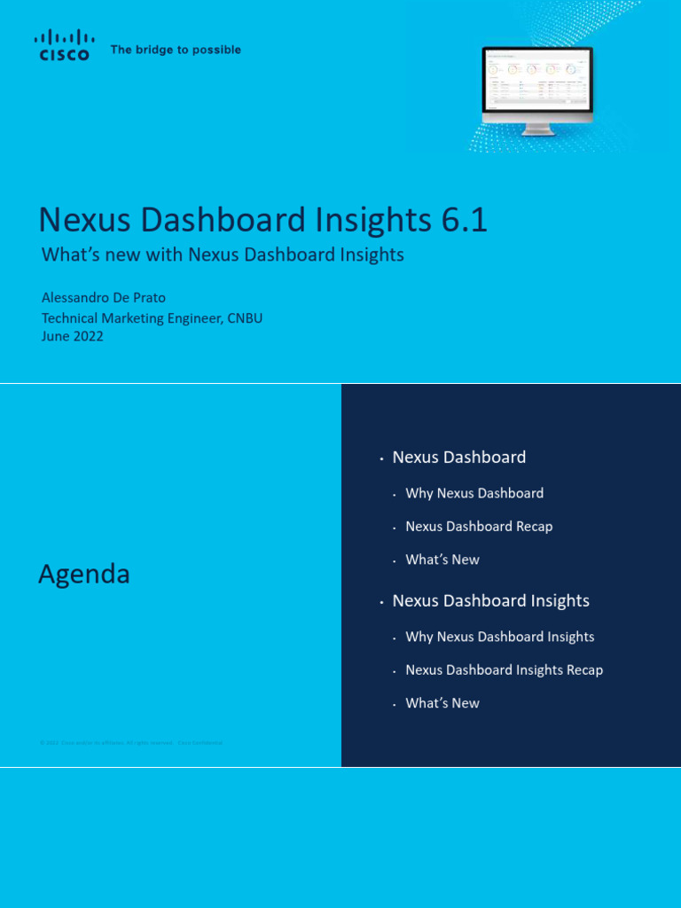 Nexus Dashboard Insight 6 1 Innovations | PDF