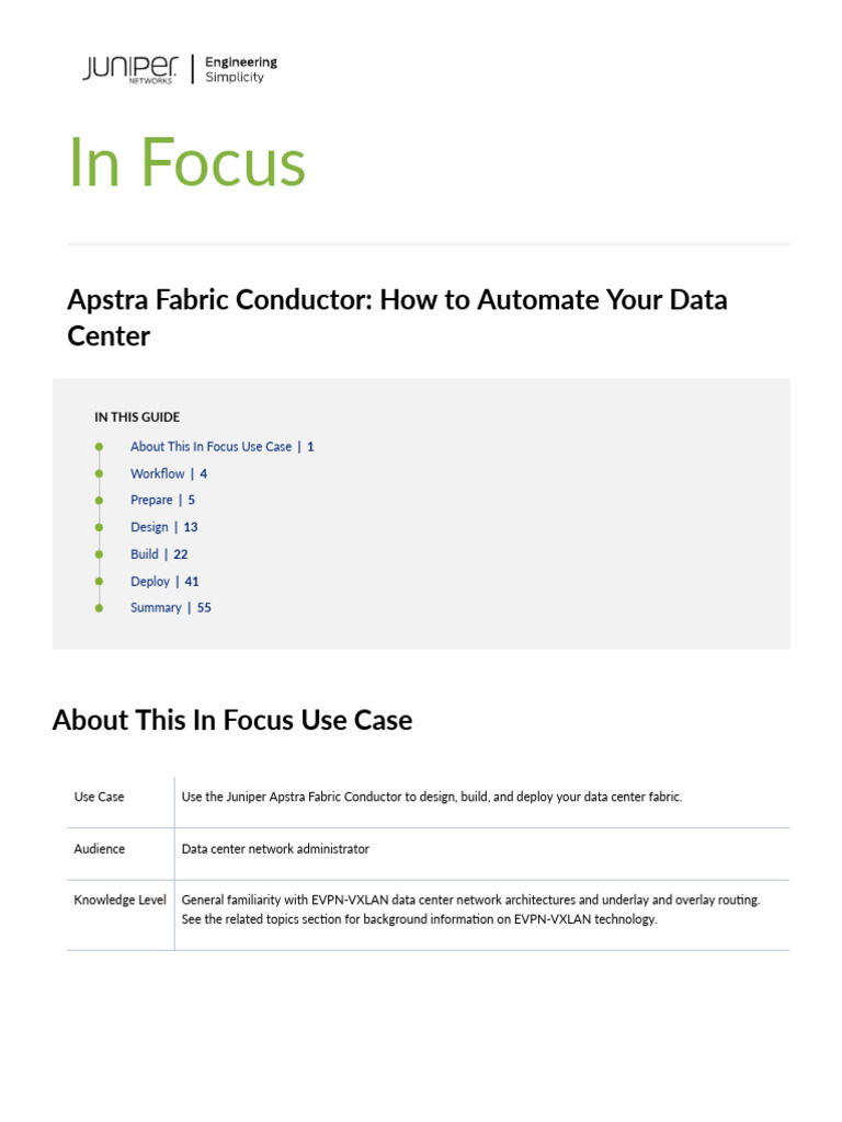 Automate Data Center with Apstra Guide | PDF | Computer Network | Ip ...