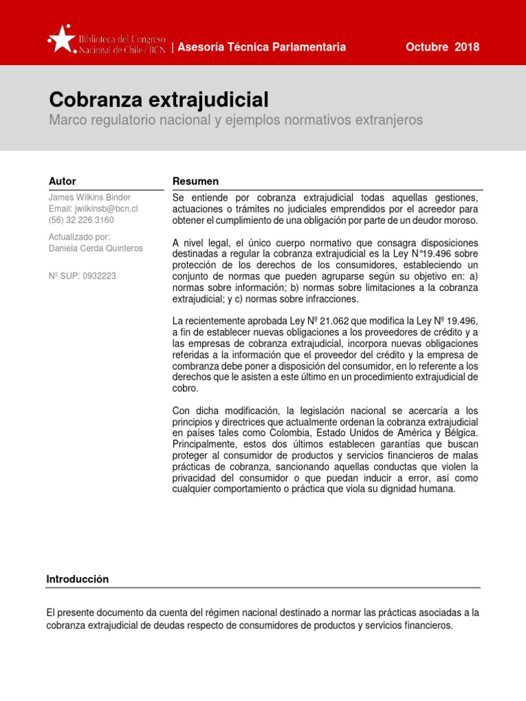 JW Cobranza Extrajudicial | PDF | Protección al Consumidor | Los consumidores