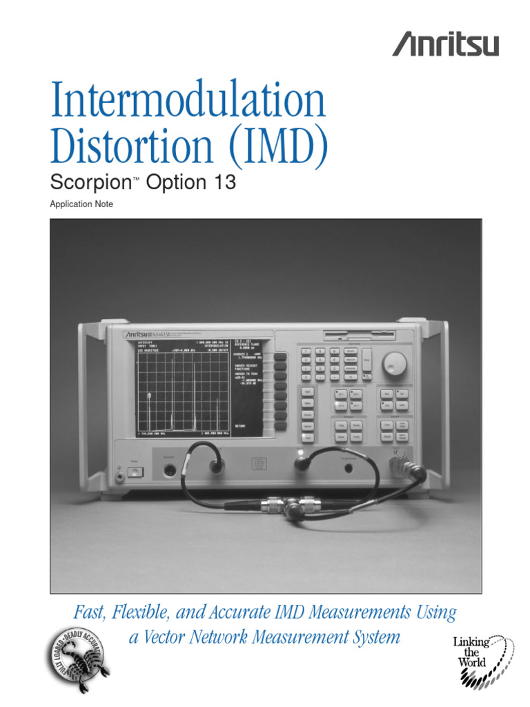 IMD Distortion | PDF | Electrical Engineering | Telecommunications ...