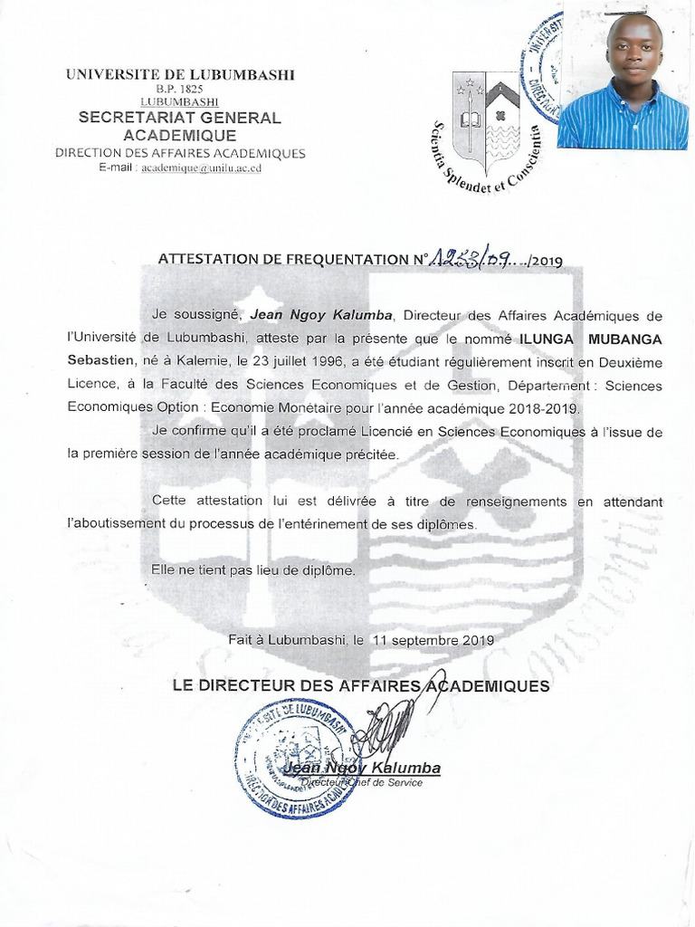 Attestation | PDF