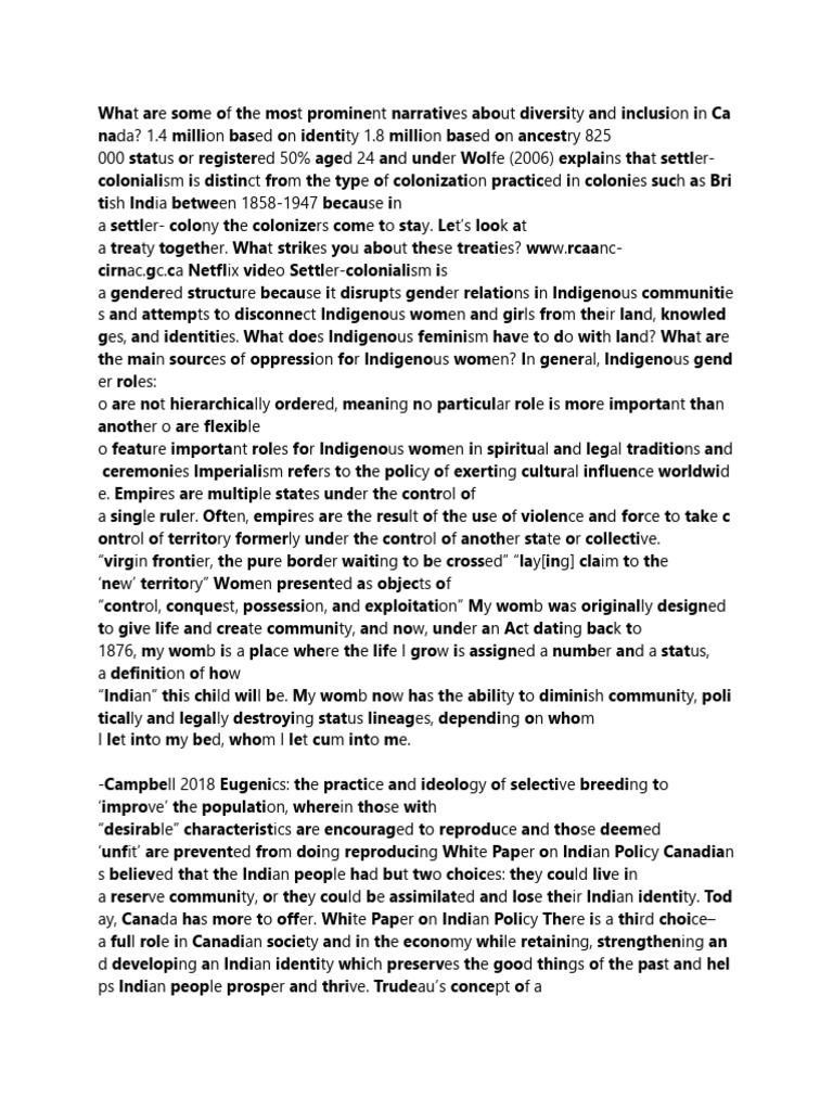 Indigenous Politics Slideshow | PDF | Citizenship | Indigenous Peoples