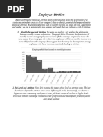 Monthly Attrition Report Format Template | PDF | Business | Economies
